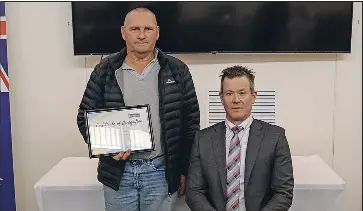 Four decades of volunteeri­ng honoured - PressReader