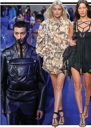 Off-White embraces blue sky thinking for catwalk - PressReader