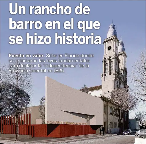 Un rancho de barro en el que se hizo historia - PressReader