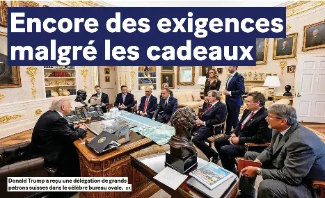 Encore des exigences malgré les cadeaux - PressReader