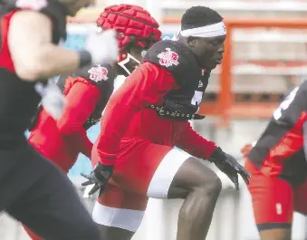 STAMPS LINEBACKER AIMING FOR SOME SHOCK AND AWE - PressReader