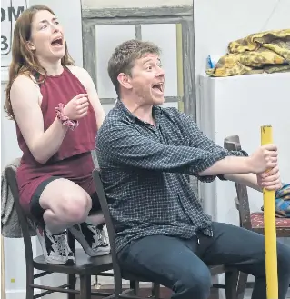 Curtain due up on revival of comedy The 39 Steps - PressReader