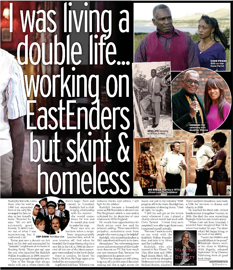 I was living a double life... working on Eastenders but skint & homeless - PressReader
