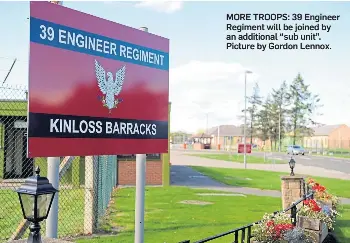MoD to base more units at Kinloss - PressReader