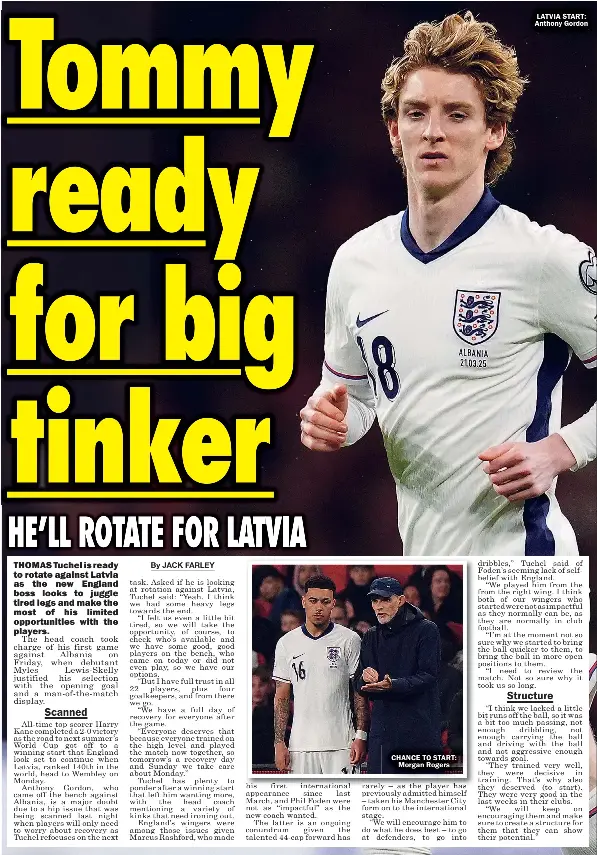 Tommy ready for big tinker - PressReader