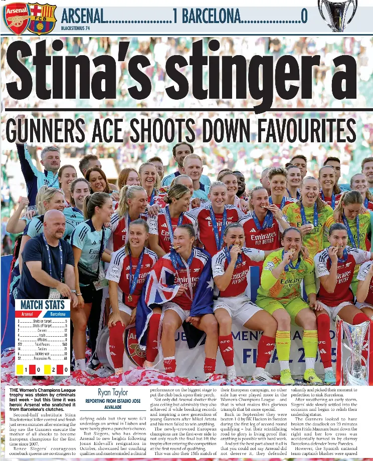 Stina’s stinger a Beauty - PressReader