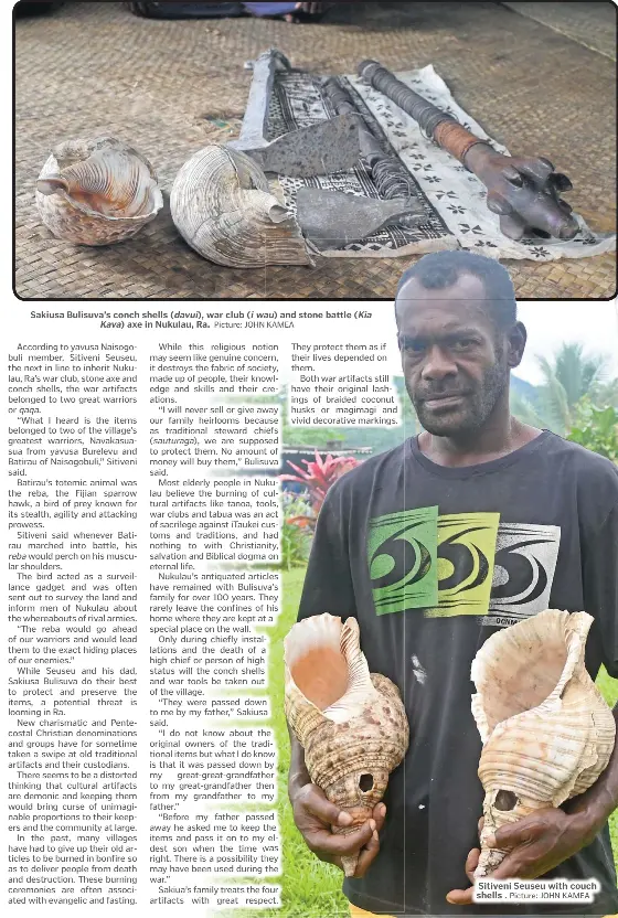 The keeper of Nukulau's sacred treasure - PressReader