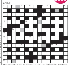 CRYPTIC CROSSWORD - PressReader