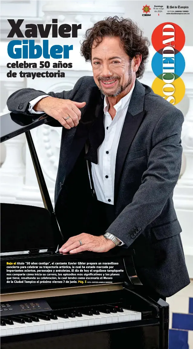 Xavier Gibler celebra 50 años de trayectori­a - PressReader