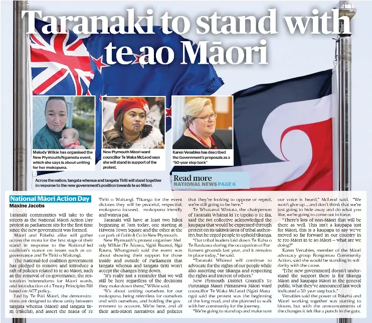 Taranaki to stand with te ao Māori - PressReader