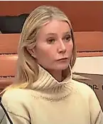 Gwyneth facing £2.6m skiing hit-and-run claim - PressReader