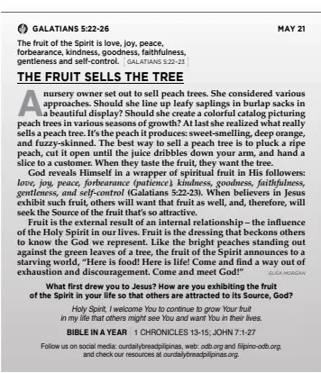 A THE FRUIT SELLS THE TREE - PressReader