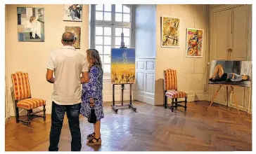 Une expo des Peintres revélois et de fers à repasser au château - PressReader