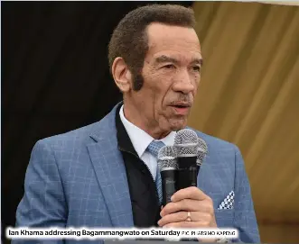 Khama likens selfimpose­d ‘exile’ to parents’ - PressReader