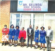 Mt Selinda alumnus ploughs back to school - PressReader