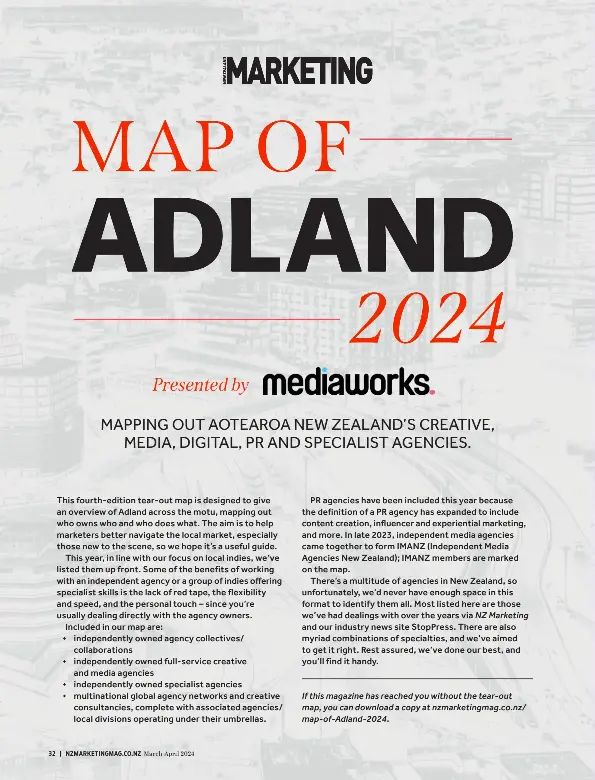 MAP OF ADLAND 2024 - PressReader