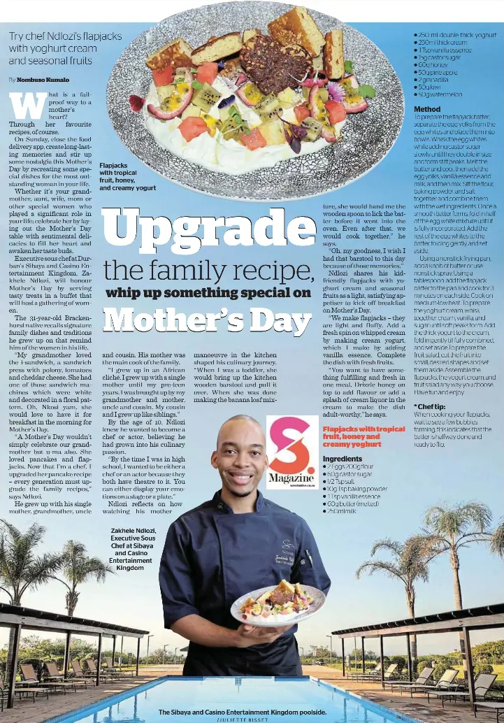 Upgrade the family recipe, whip up something special on Mother’s Day - PressReader