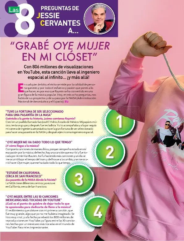 “GRABÉ OYE MUJER EN MI CLÓSET” 5 6 - PressReader