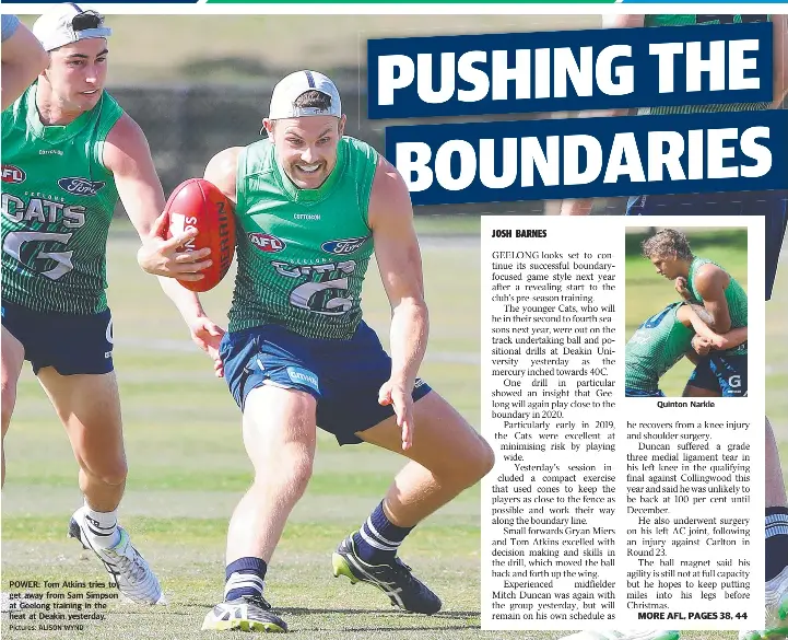 DANGER SIGNS LONG-TERM DEAL AT CATS - PressReader