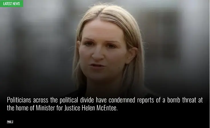 Bomb threat at home of Helen McEntee widely condemned - PressReader