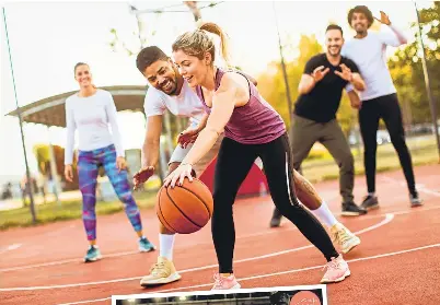 Where getting fit is all about fun and games - PressReader