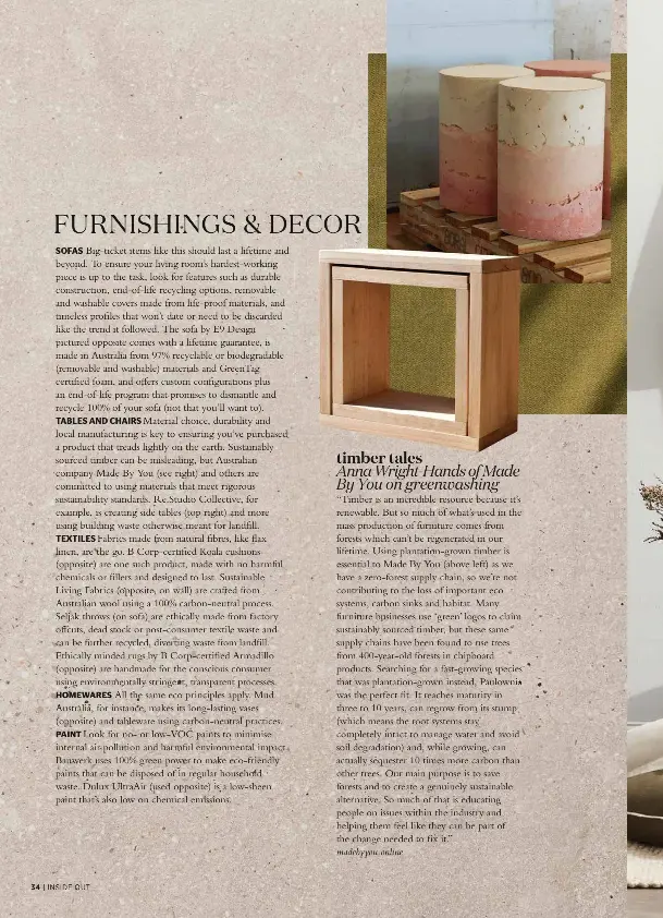 FURNISHING­S & DECOR - PressReader