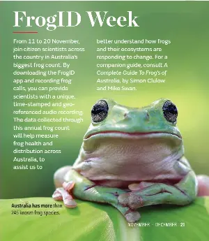 FrogID Week - PressReader