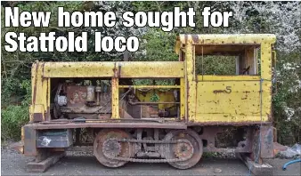 New home sought for Statfold loco - PressReader