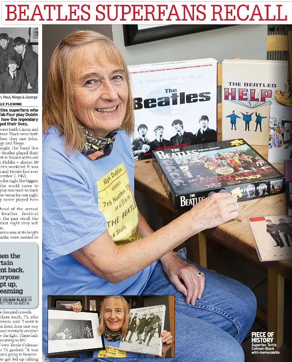 BEATLES SUPERFANS RECALL FAB FOUR’S ONLY IRISH CONCERT - PressReader