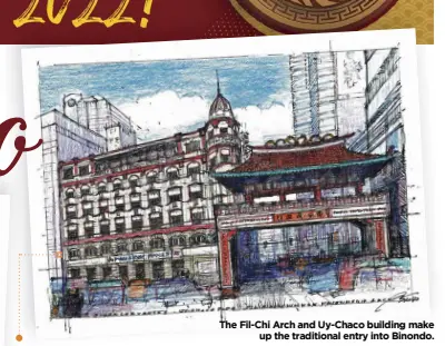 Binondo LANDMARKS OF FIL-CHI FRIENDSHIP ARCH, PLAZA CERVANTES & UY ...