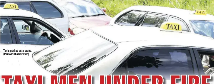 TAXI MEN UNDER FIRE - PressReader