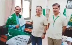 Long distance walker secures his Haj visa - PressReader