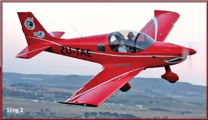 Acclaimed Sling aircraft now available for hire & fly and self-fly ...