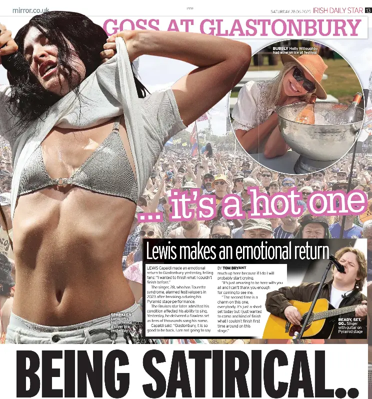 BEING SATIRICAL.. - PressReader