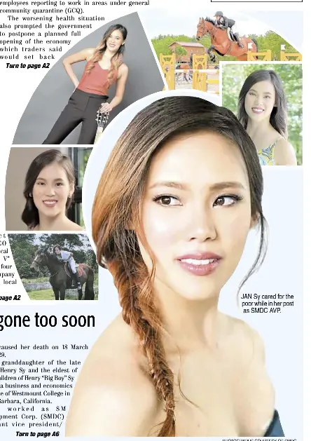 Jan Sy, beautiful soul gone too soon - PressReader