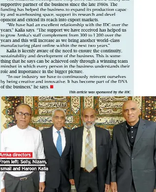 Family values at the heart of business - PressReader