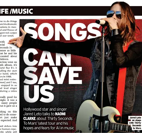 SONG CAN SAVE US - PressReader