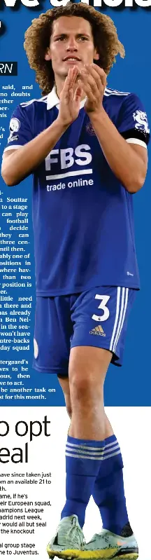 Does Faes’ exit leave a hole in this City squad? - PressReader