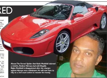 FERRARI OWNER SEES RED - PressReader