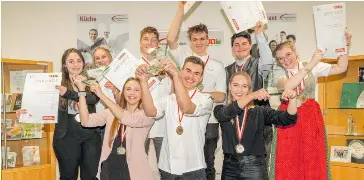 Beste Tourismus-Lehrlinge des Landes gekürt - PressReader