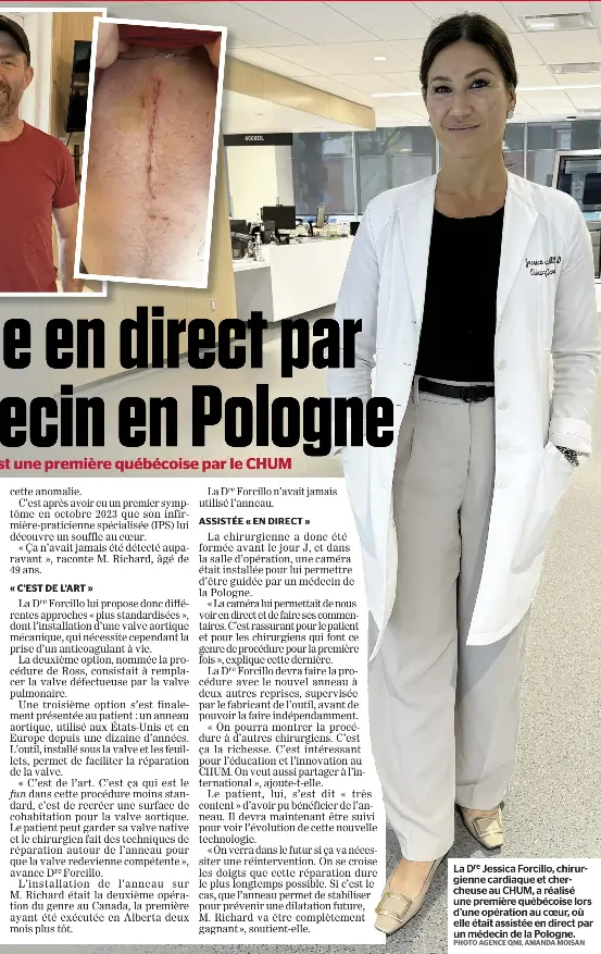 Assistée en direct par un médecin en Pologne - PressReader