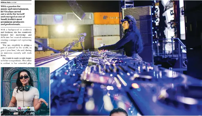 DJ Viva is paving way for women in Saudi music scene - PressReader