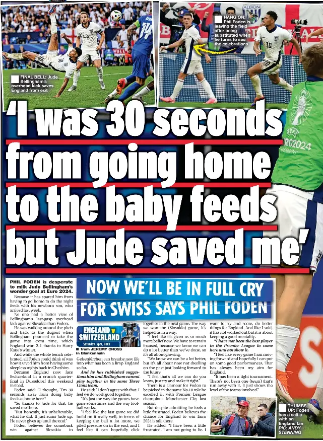 ‘I was 30 seconds from going home to the baby feeds but Jude saved me’ - PressReader