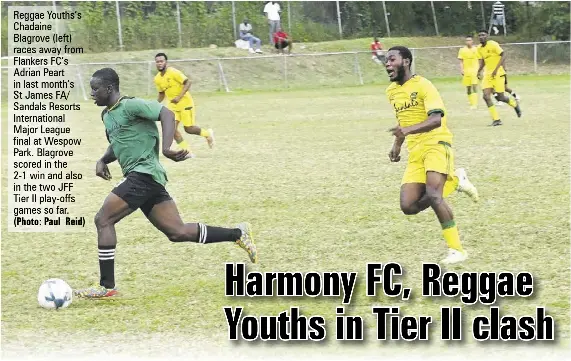 Harmony FC, Reggae Youths in Tier II clash - PressReader