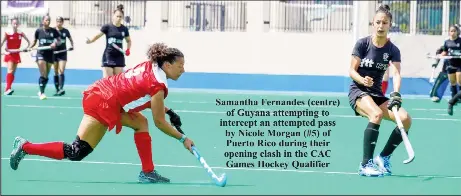 Guyana loses opener in 2022 CAC Games Hockey Qualifier - PressReader