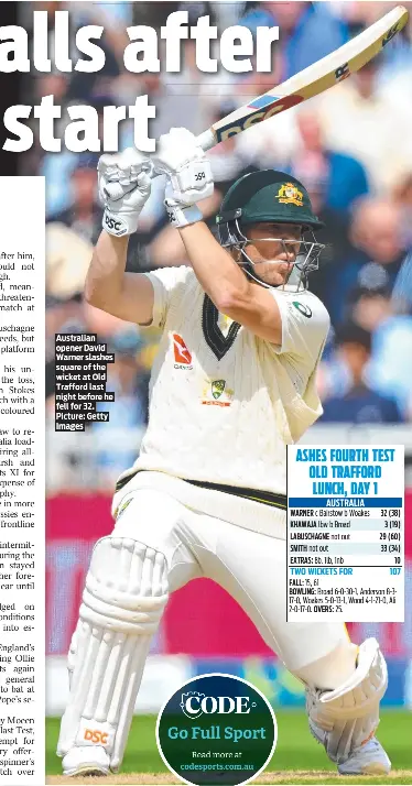 Davy falls after bright start - PressReader