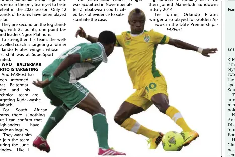 Nyashanu basks in Arnold Classic success - PressReader