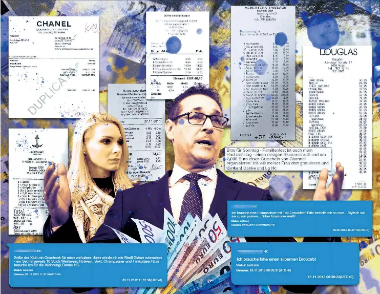 Justiz prüft Anklage gegen Strache und Nepp in Spesencaus­a - PressReader