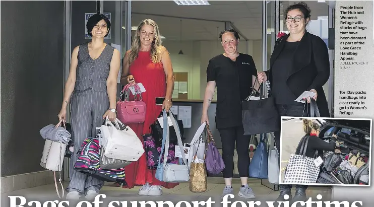Bags of support for victims - PressReader