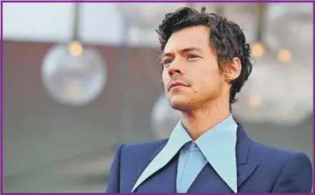 A la moda Harry Styles, ícono del vestir - PressReader